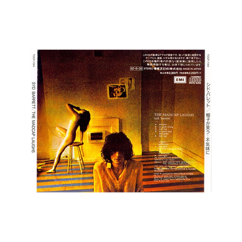 Syd Barrett (Pink Floyd) – The Madcap Laughs CD Japan