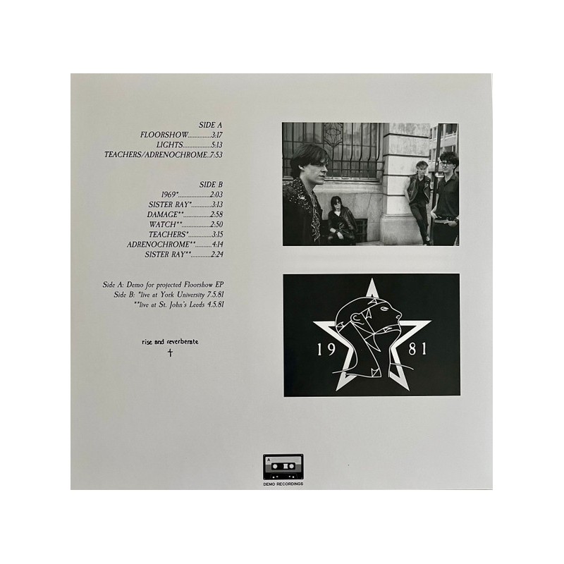 THE SISTERS OF MERCY ‎– Gary Marx Demo 1981 LP