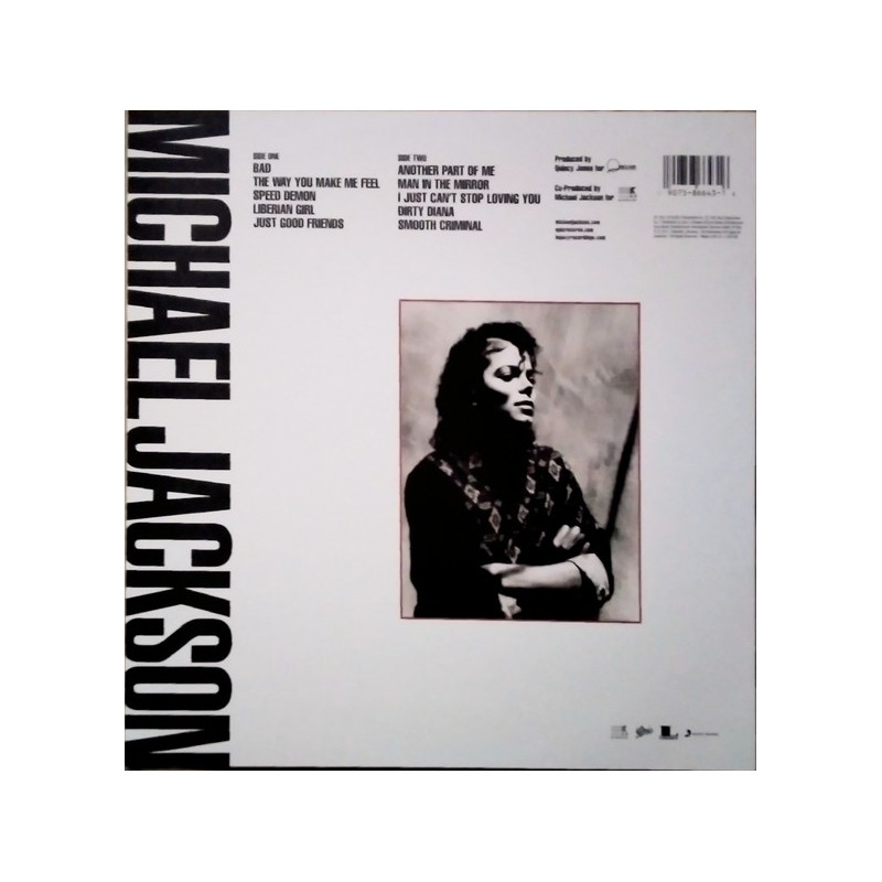 MICHAEL JACKSON - Bad LP